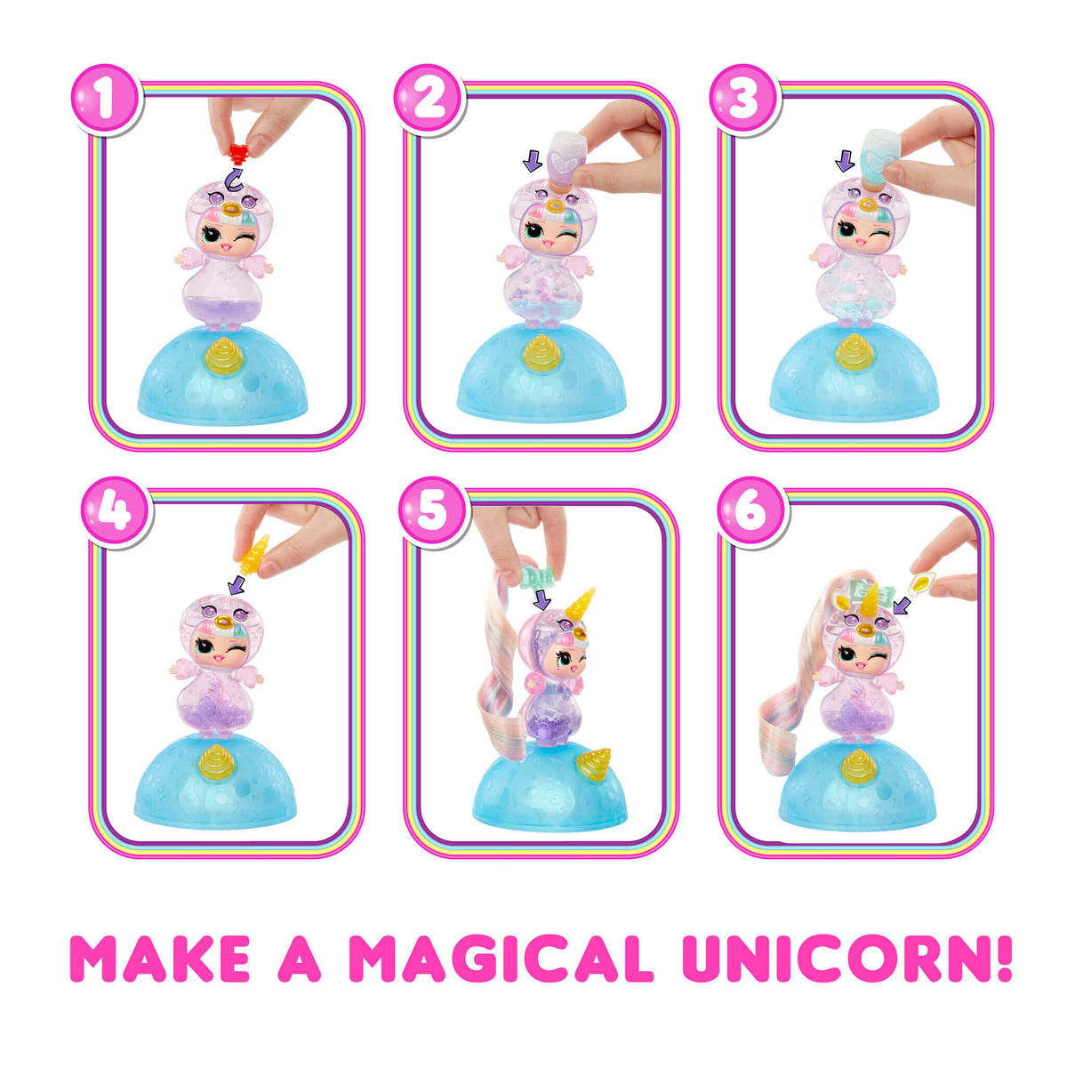 LOL Surprise Unicorns Tots - Make Your Own Unicorn Doll | 7 Surprises – The MGA Shop