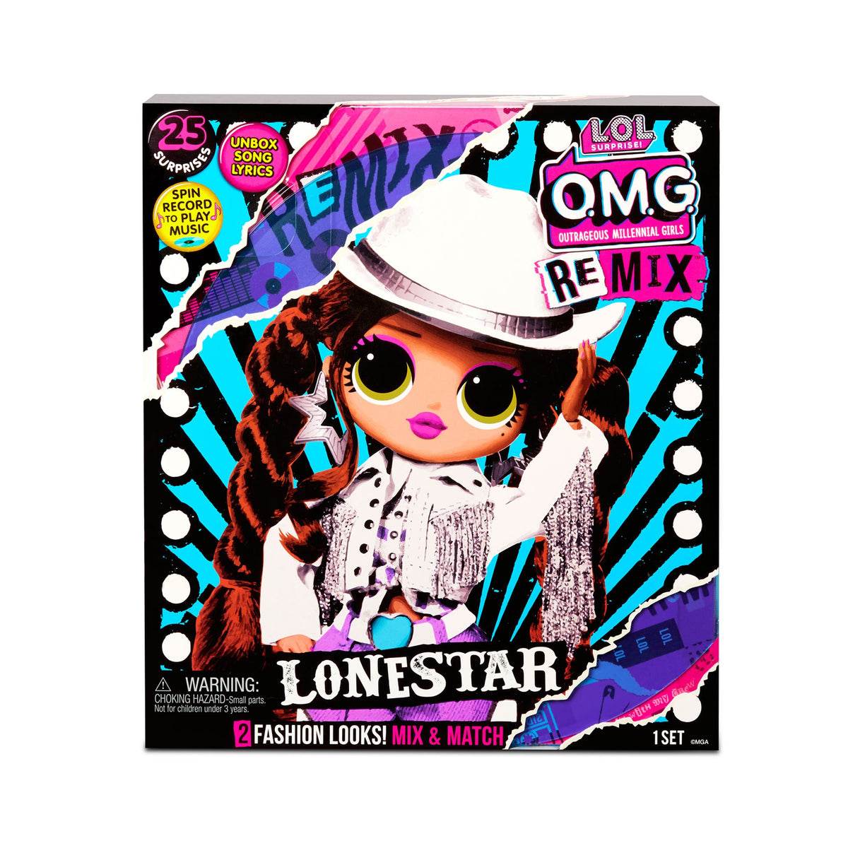 LOL Remix Lonestar Fashion Doll - 25 Surprises – The MGA Shop