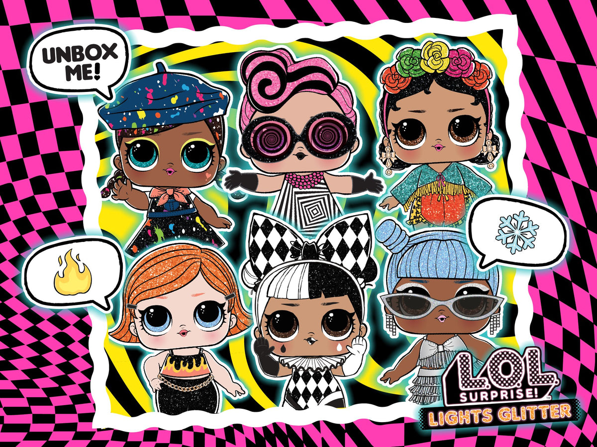 L.O.L. Surprise Lights Glitter Puzzle – The MGA Shop