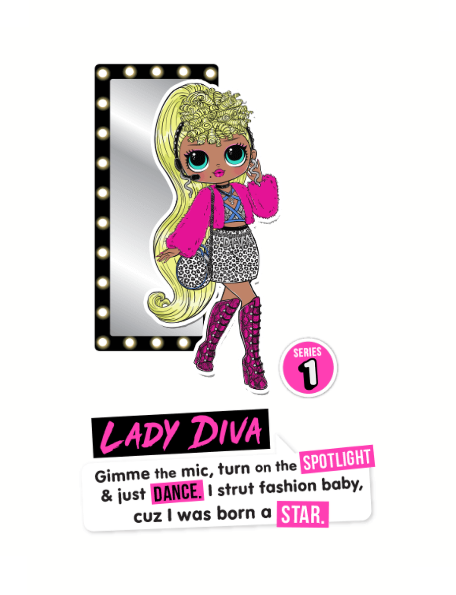 L.O.L. Surprise O.M.G. Lady Diva – The MGA Shop