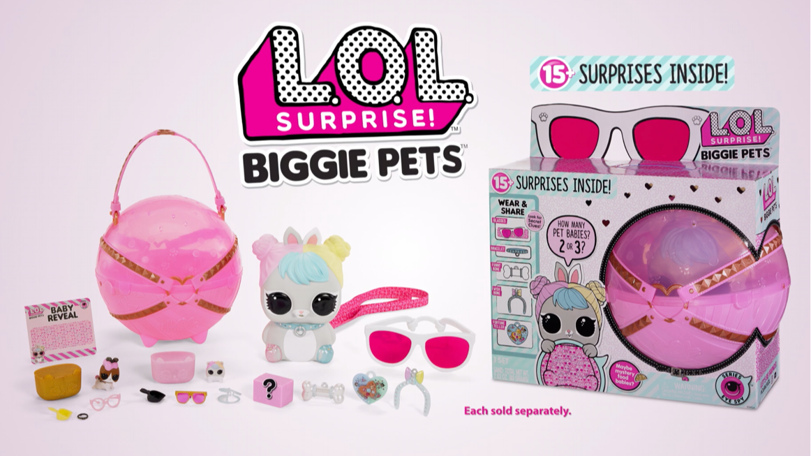 L.O.L. Surprise! Biggie Pets Commercial – The MGA Shop