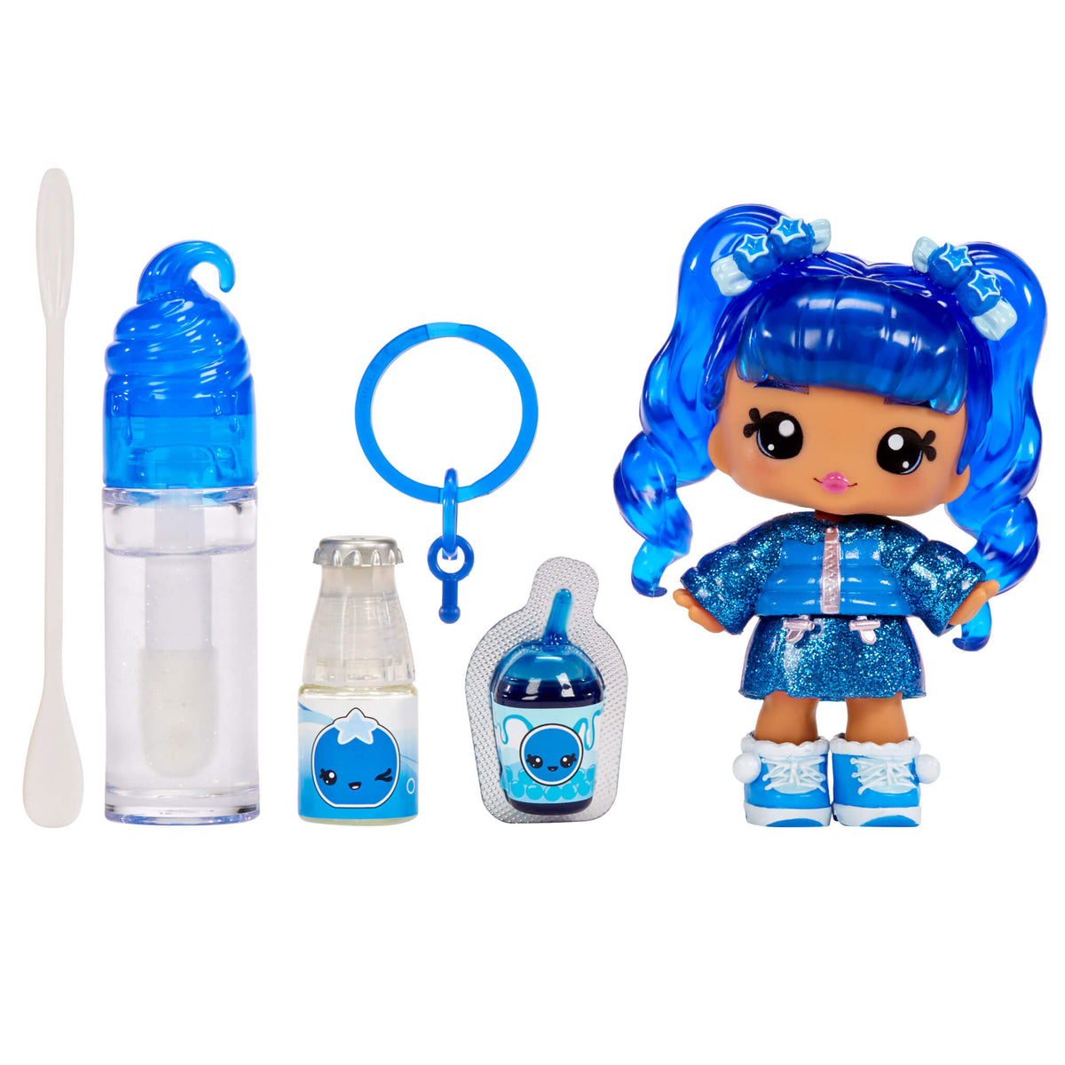 Yummiland Lipgloss Doll Rory Blueberry - Collectible Doll with Real Lip ...