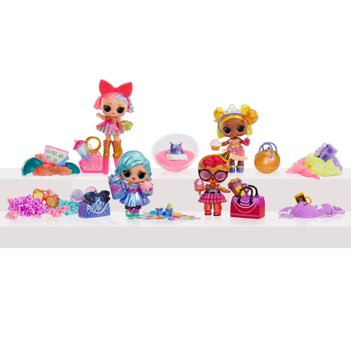 LOL Surprise Big Surprise Party a $100 Value with 4 Collectible Dolls ...
